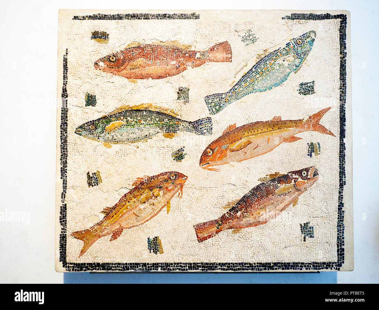 Emblem with fish unknown provenance End II - beginning III century AD ...