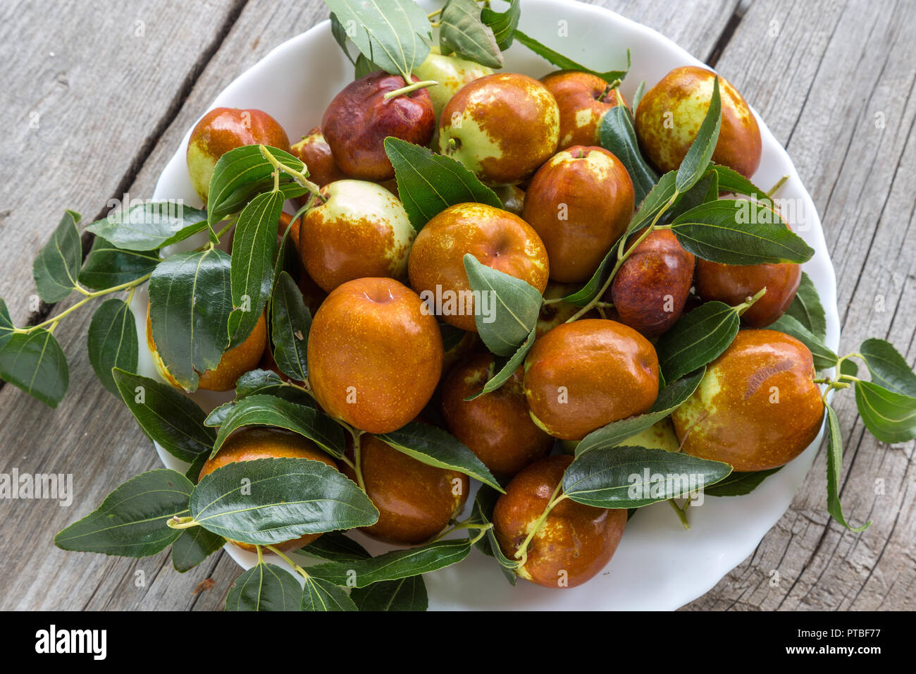 Close up jujubes fruits hi-res stock photography and images - Alamy