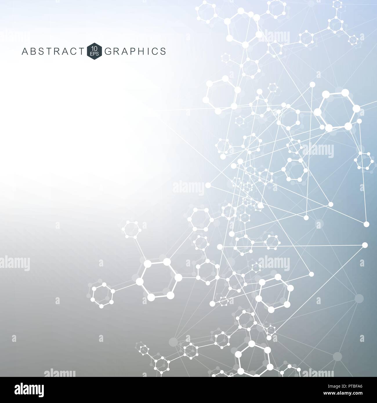 Big Data Visualization Background. Modern futuristic virtual abstract ...