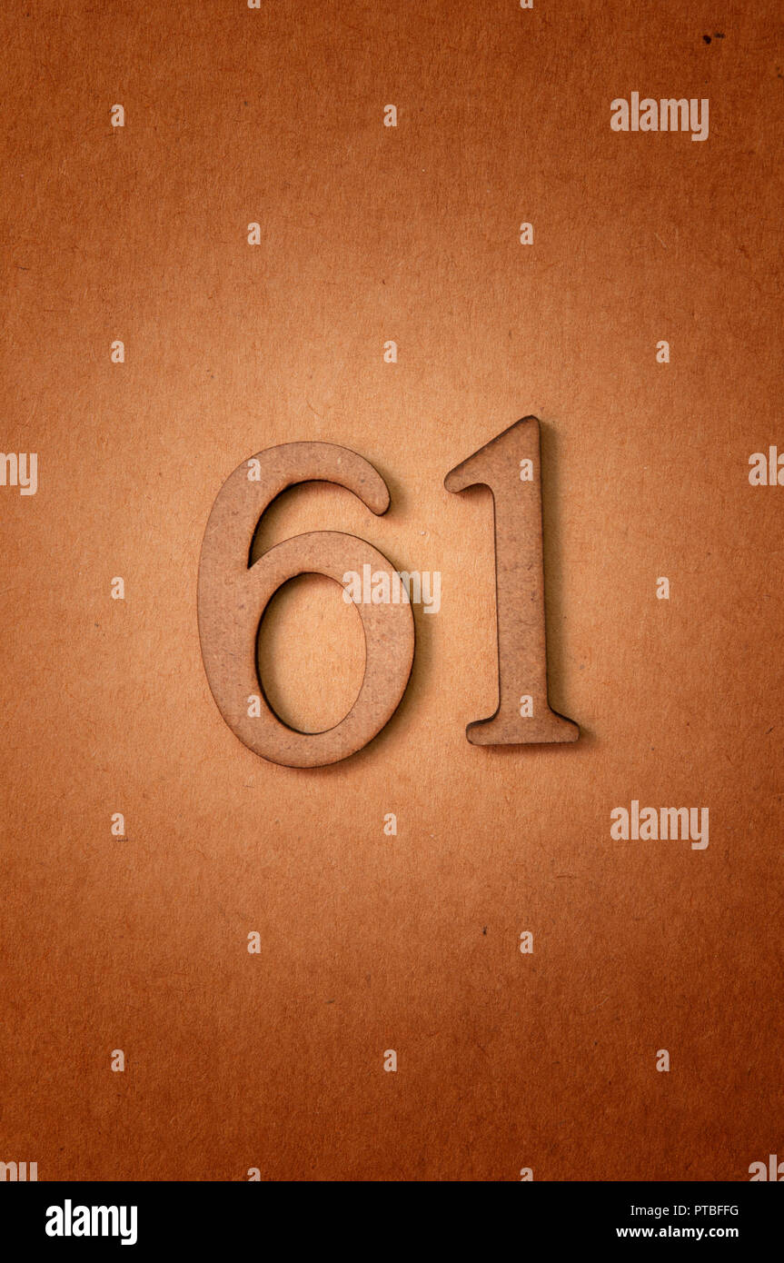 prime number sixty-one Stock Photo - Alamy