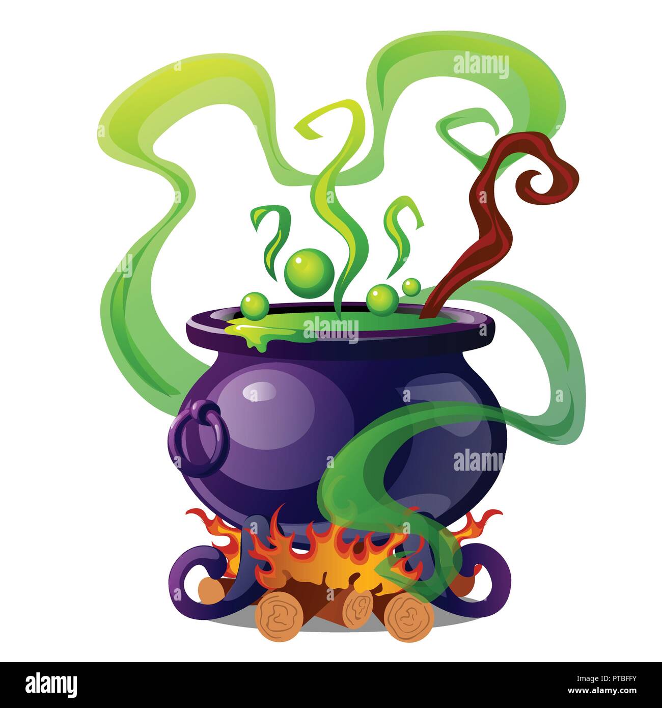 Scary campfire Stock Vector Images - Alamy