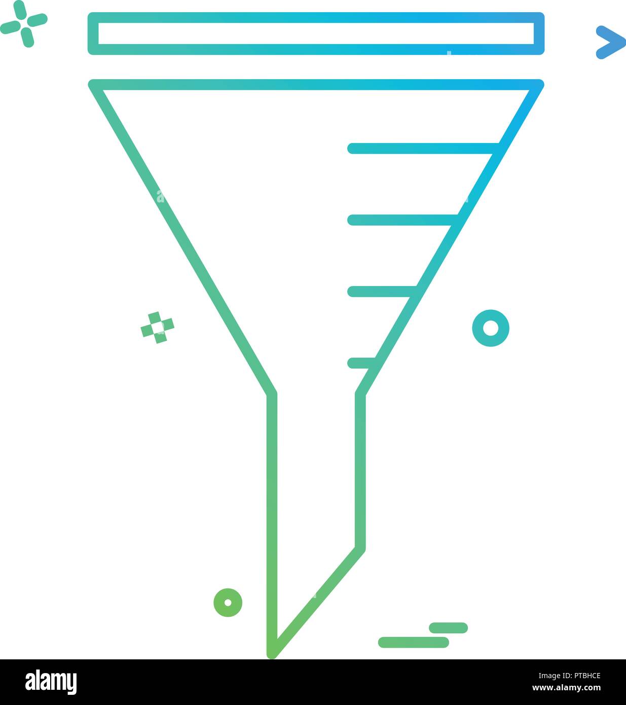 filter icon vector design Stock Vector Image & Art - Alamy