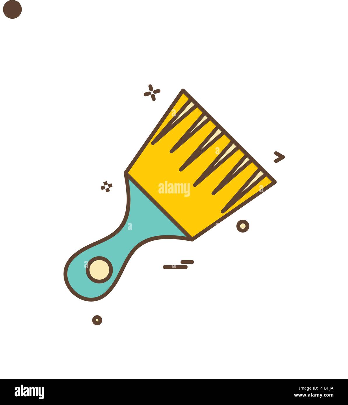 Bursh symbol hi-res stock photography and images - Alamy