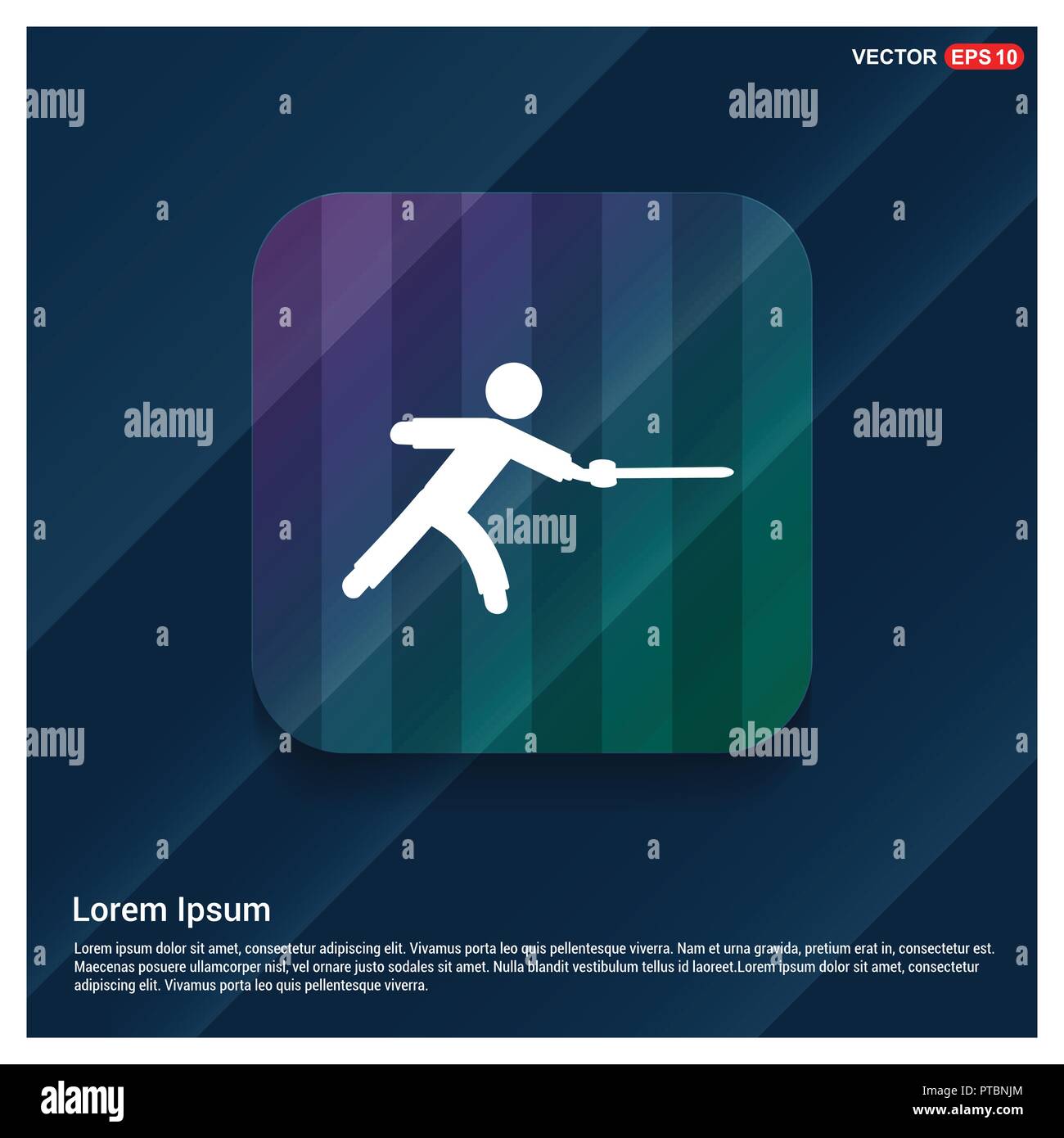 Swordman icon hi-res stock photography and images - Alamy