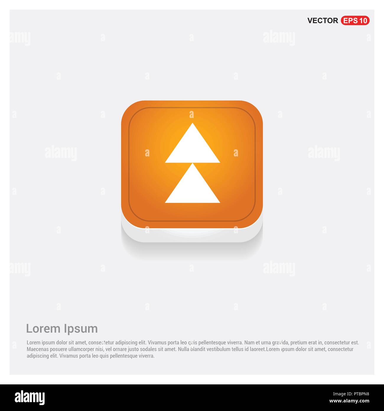 Upper Arrow Icon Stock Vector Image & Art - Alamy