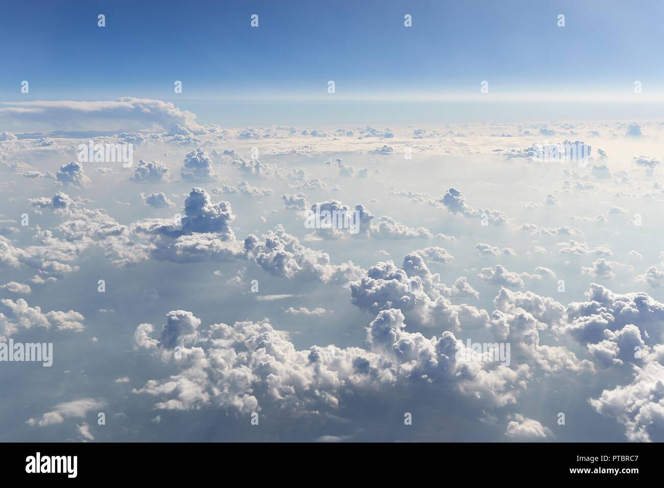 Clouds from above Stock Photo - Alamy