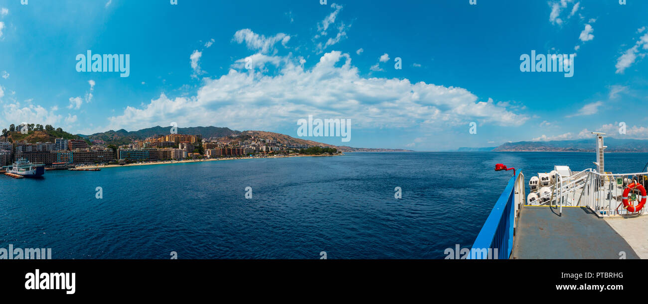 Strait of messina ferry hi-res stock photography and images - Alamy