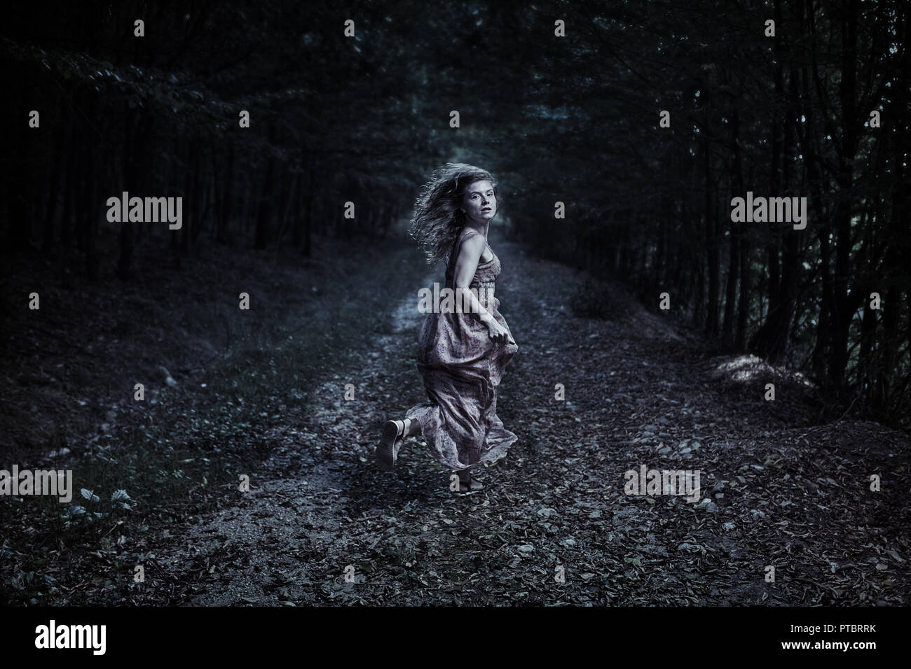 Terror Running High Resolution Stock Photography and Images - Alamy