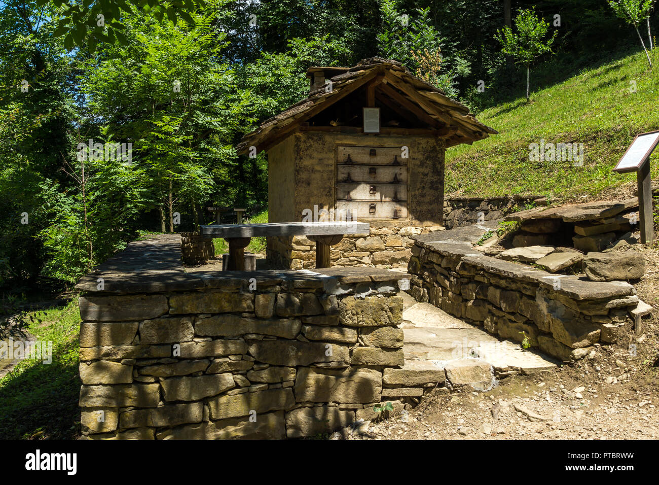 Architectural Ethnographic Complex Etar (Etara) near town of Gabrovo ...