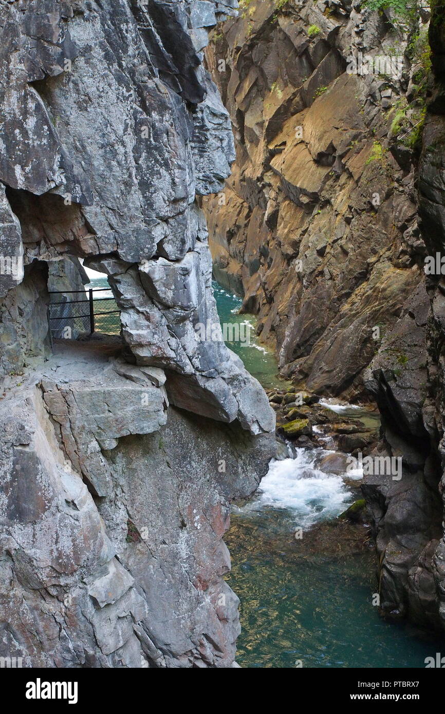Rofla Gorge, Switzerland Stock Photo - Alamy