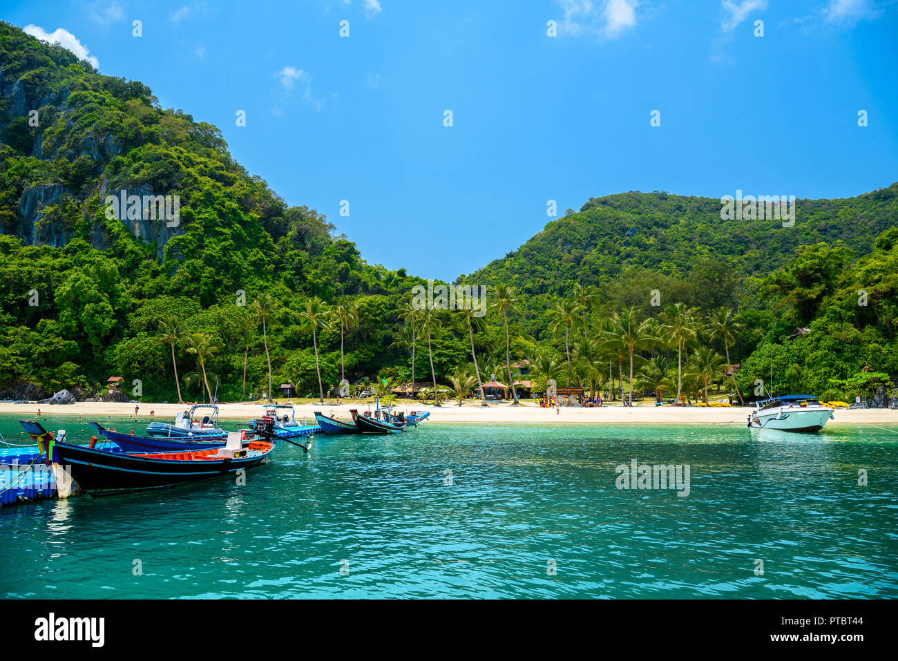 Koh Phaluai, Mu Ko Ang Thong National Park, Gulf of Thailand, Siam ...