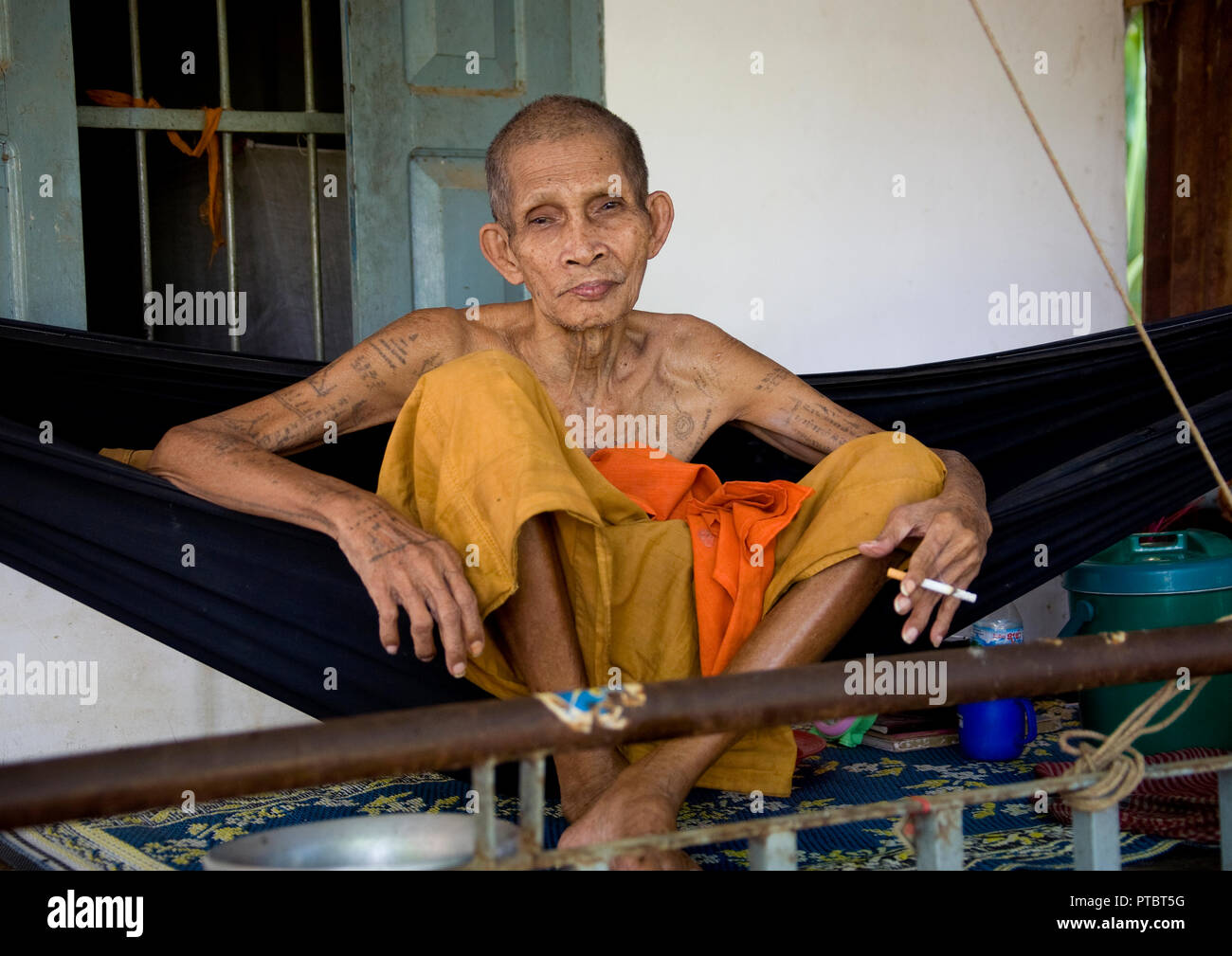 Monk cigarette hi-res stock photography and images - Alamy