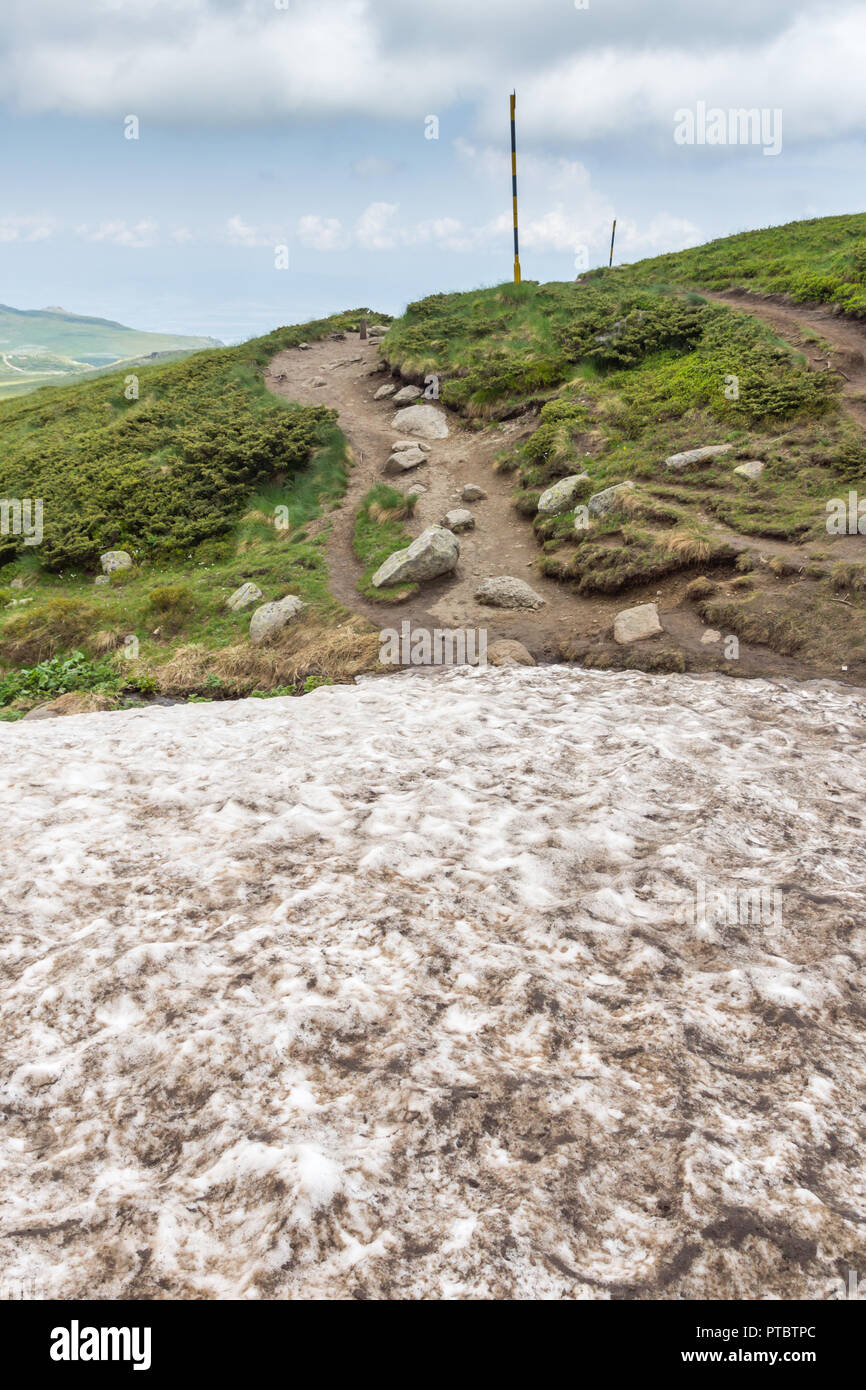 Landscape of Vitosha Mountain near Cherni Vrah Peak, Sofia City Region ...