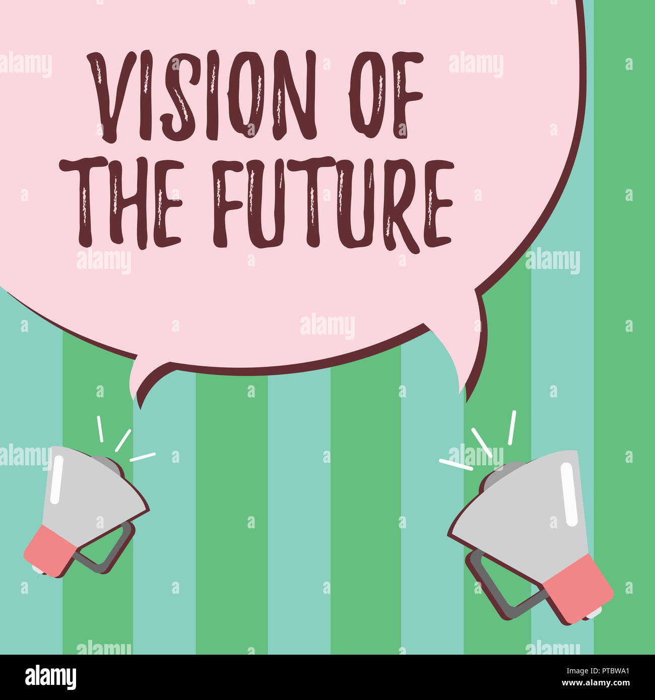 Word writing text Vision Of The Future. Business concept for Seeing ...