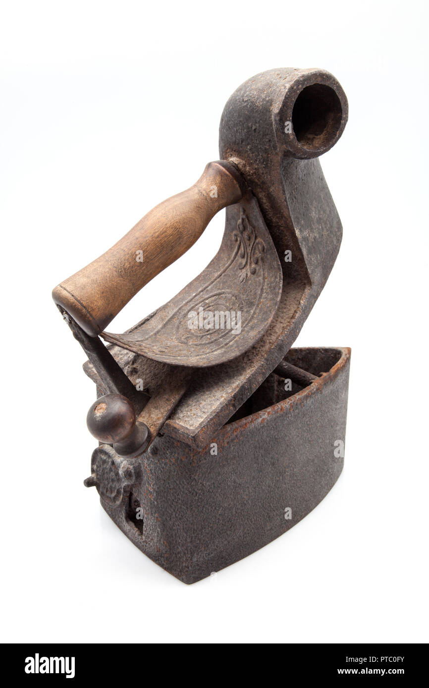 Old irons Cut Out Stock Images & Pictures - Alamy