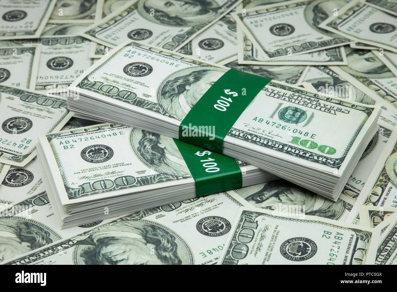 two heaps of American tickets Stock Photo - Alamy