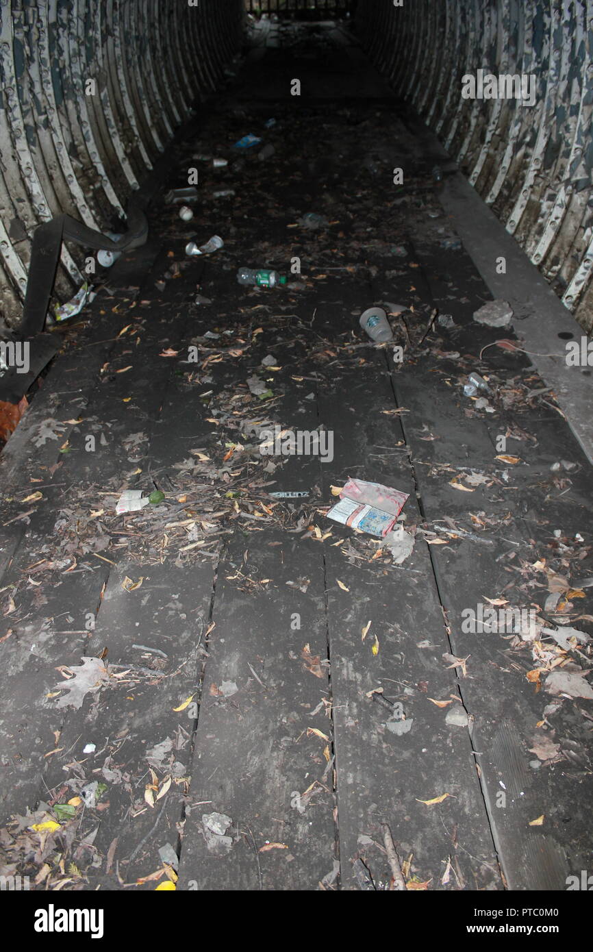 Chicago's inner city crumbling infrastructure tunnel that runs under ...
