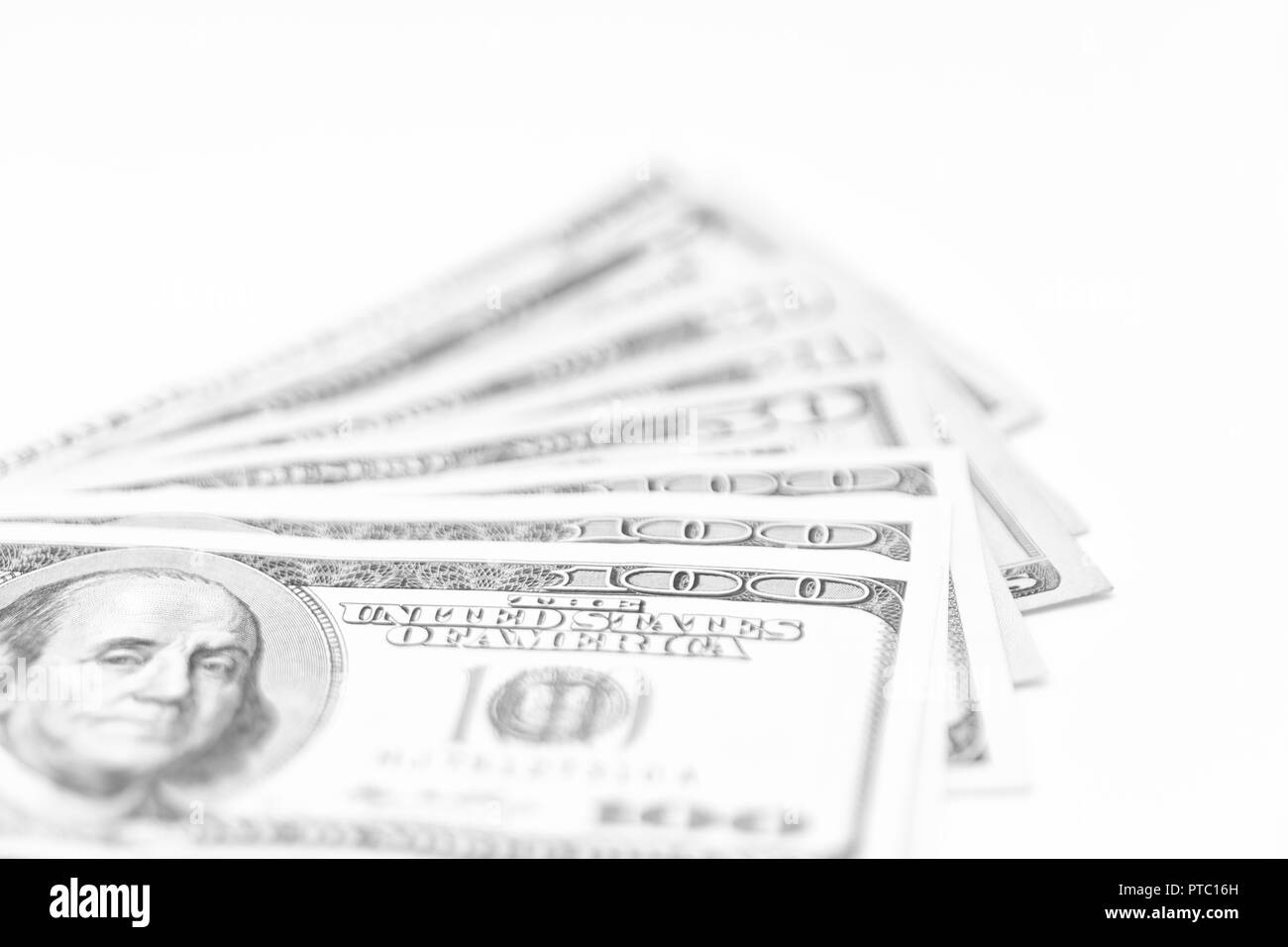 blurred dollar money background like concept of success prosperity and ...