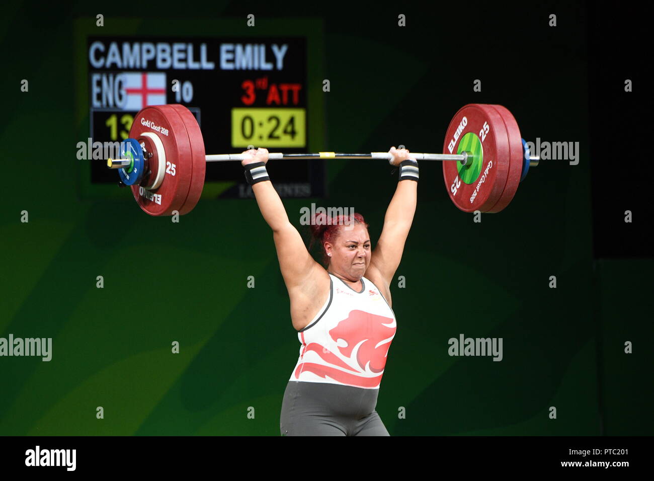 The 2018 Commonwealth Games Gold Coast Emily Campbell Team England ...