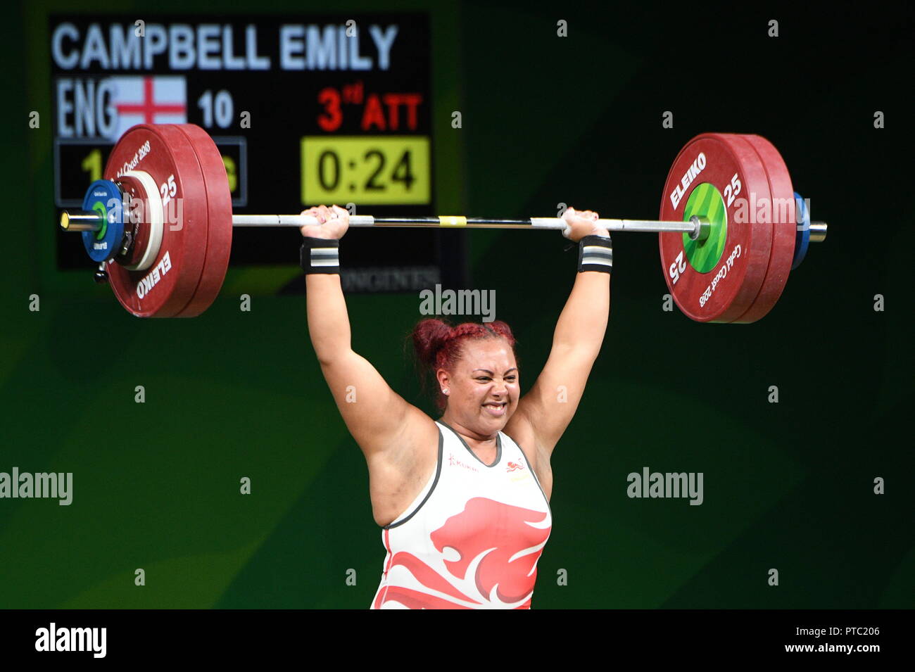 The 2018 Commonwealth Games Gold Coast Emily Campbell Team England ...