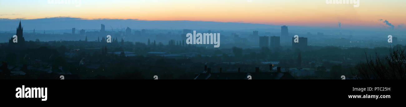 Leeds city panorama hi-res stock photography and images - Alamy