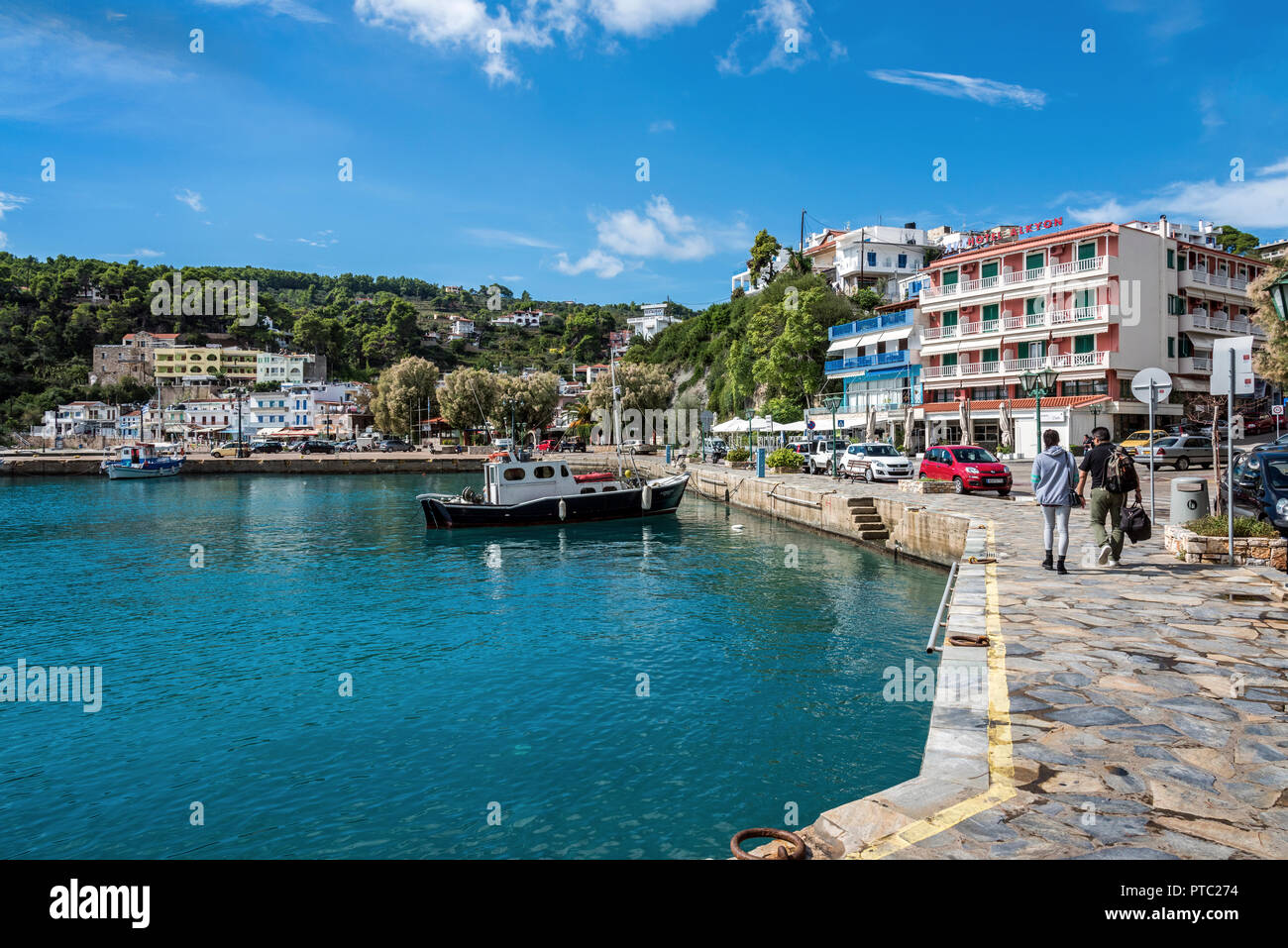 Alonissos port hi-res stock photography and images - Alamy