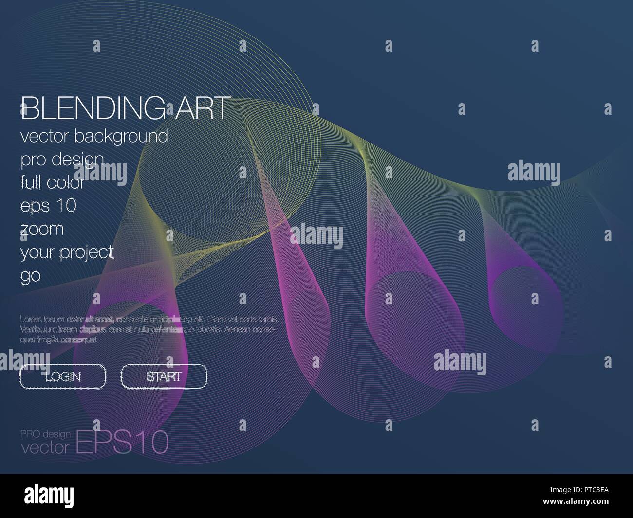 Futuristic user interface. UI Technology background vector Stock Vector ...