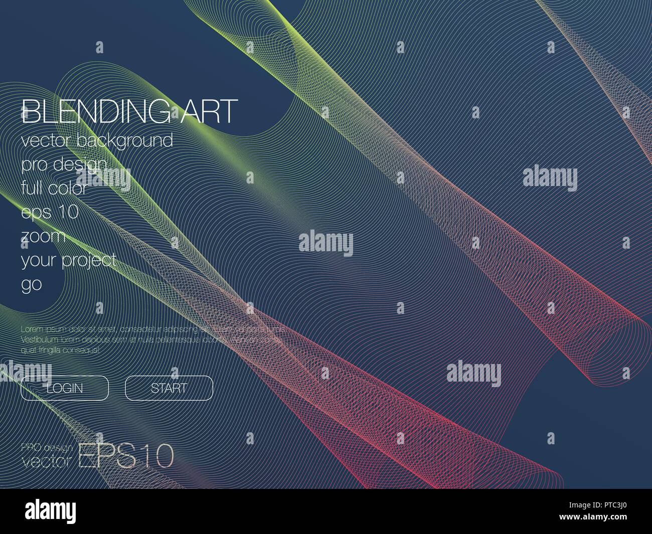 Fluid ui background hi-res stock photography and images - Alamy