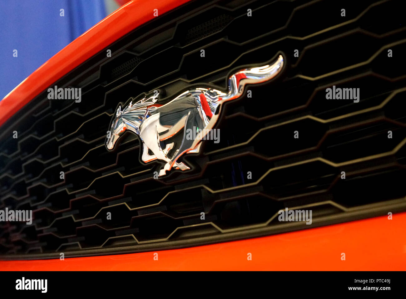 Ford mustang badge hi-res stock photography and images - Alamy