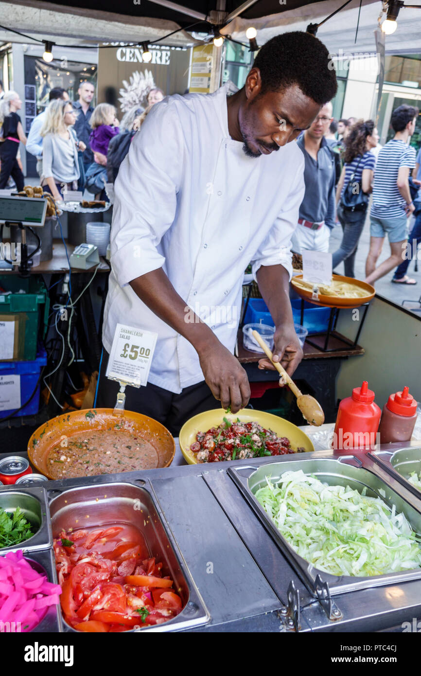 African food stall london hi-res stock photography and images - Alamy