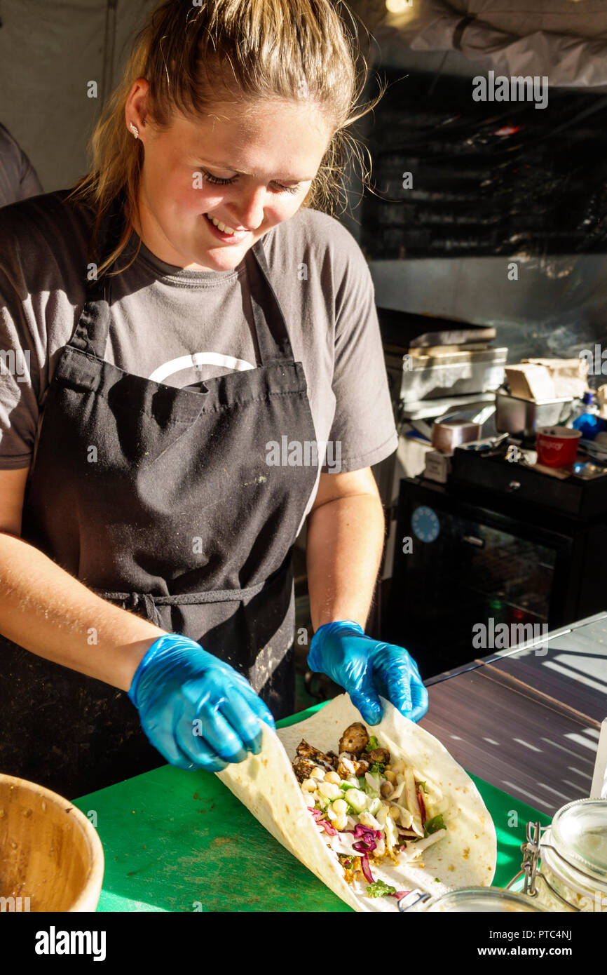 Food Vendor Tent High Resolution Stock Photography and Images - Alamy