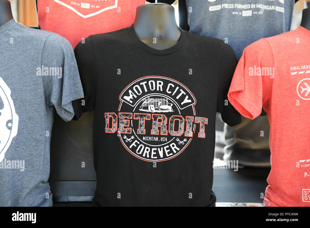 Sunday in trendy Eastern Market in Detroit, inside one of the Sheds ...