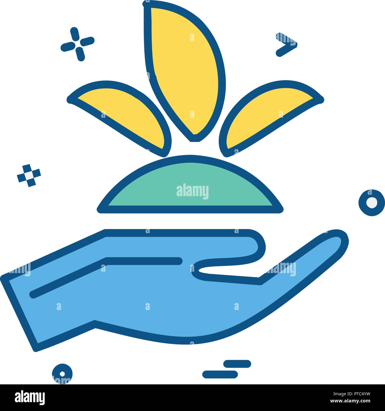 Safe hands icon design vector Stock Vector Image & Art - Alamy