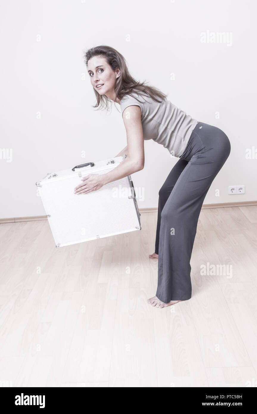 Correct Lifting Posture Stock Photos & Correct Lifting Posture Stock ...