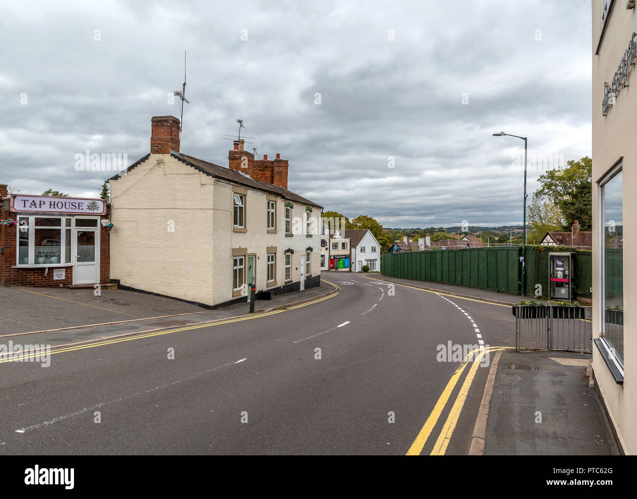 Main streets of Studley, Warwickshire, UK Stock Photo - Alamy