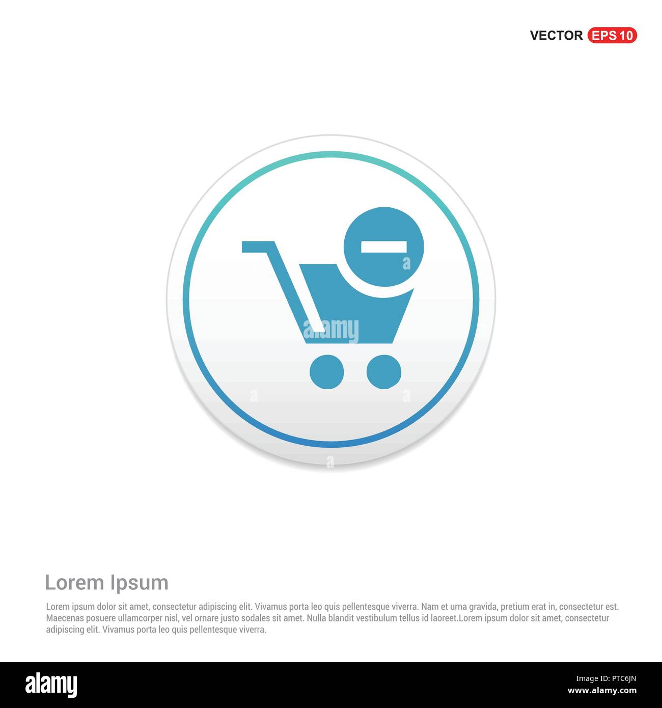 Shopping Cart and Delete Sign Hexa White Background icon template ... Shopping Cart and Delete Sign Hexa White Background icon template ...