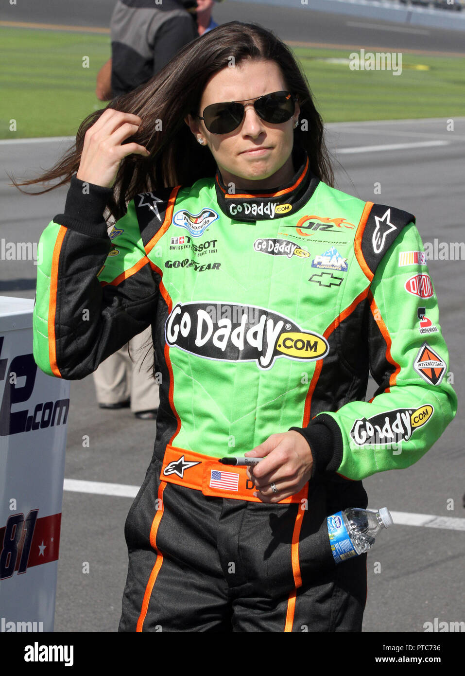 Danica patrick walks hi-res stock photography and images - Alamy