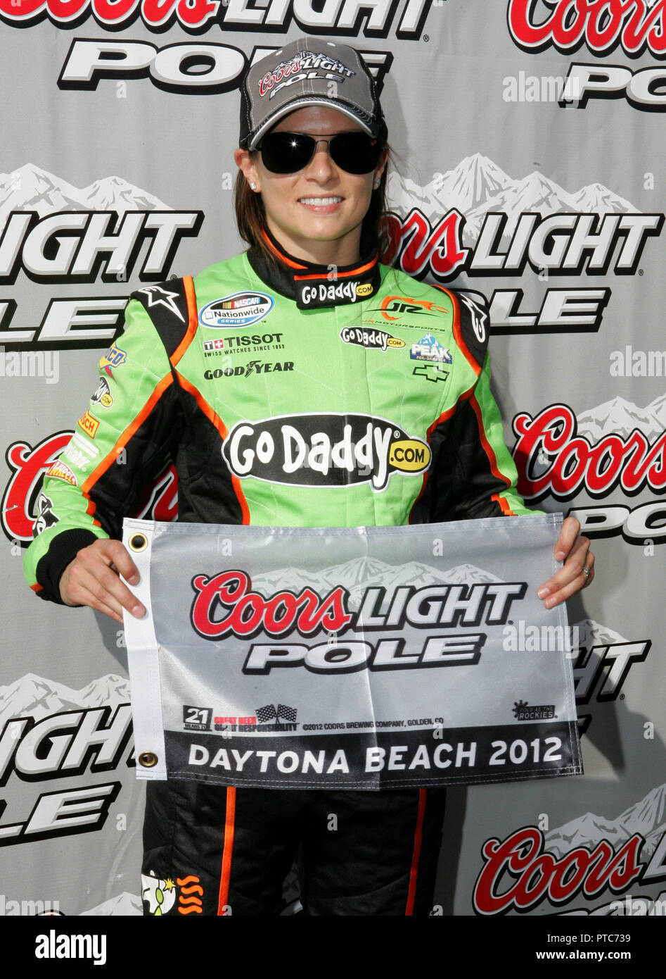Danica patrick car go daddy hi-res stock photography and images - Alamy