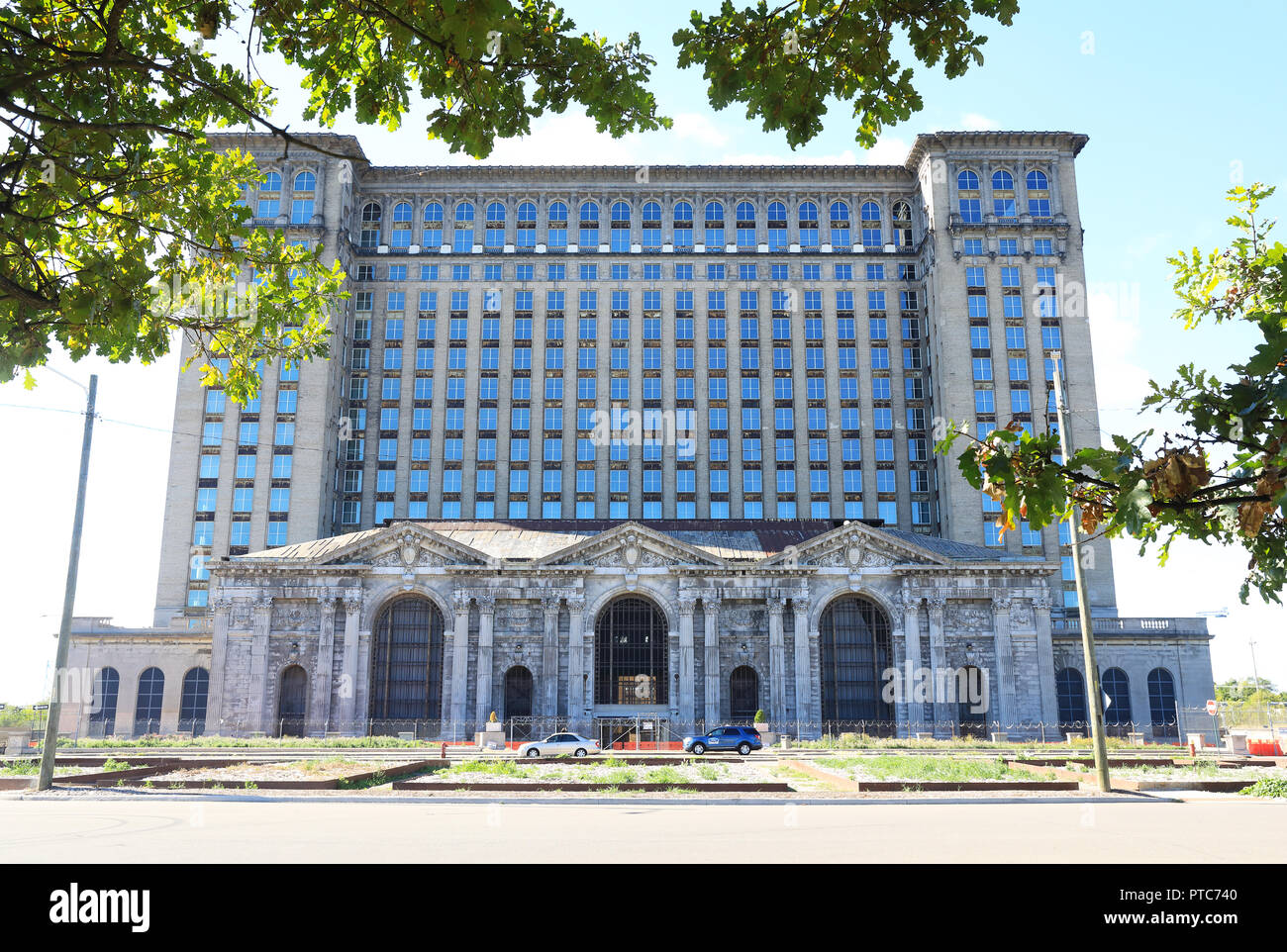 The historic Michigan Central Station, closed in 1988, and now bought ...