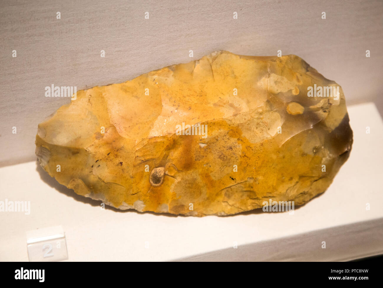 Stone age hand axe neolithic hi-res stock photography and images - Alamy