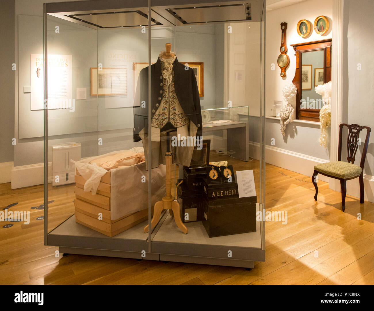 Room of Georgian eighteenth century exhibits with permission of ...
