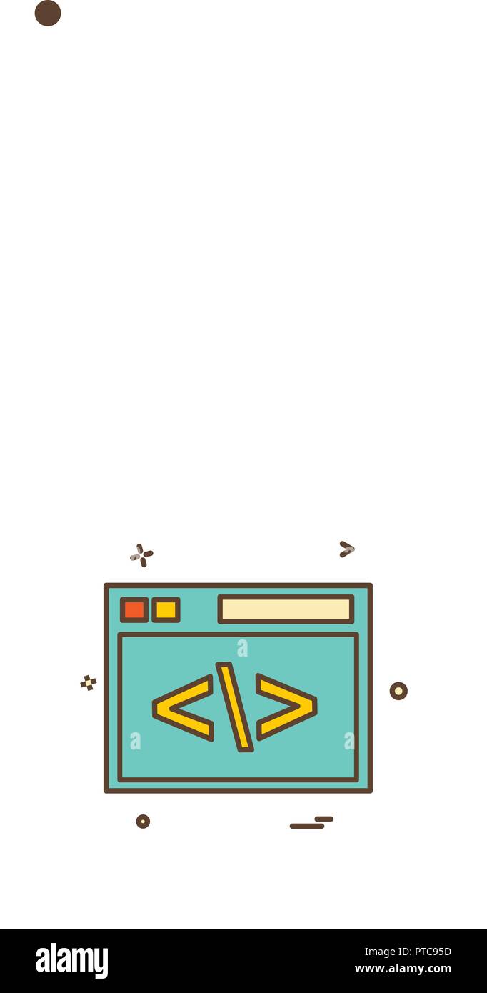 Website layout icon design vector Stock Vector Image & Art - Alamy