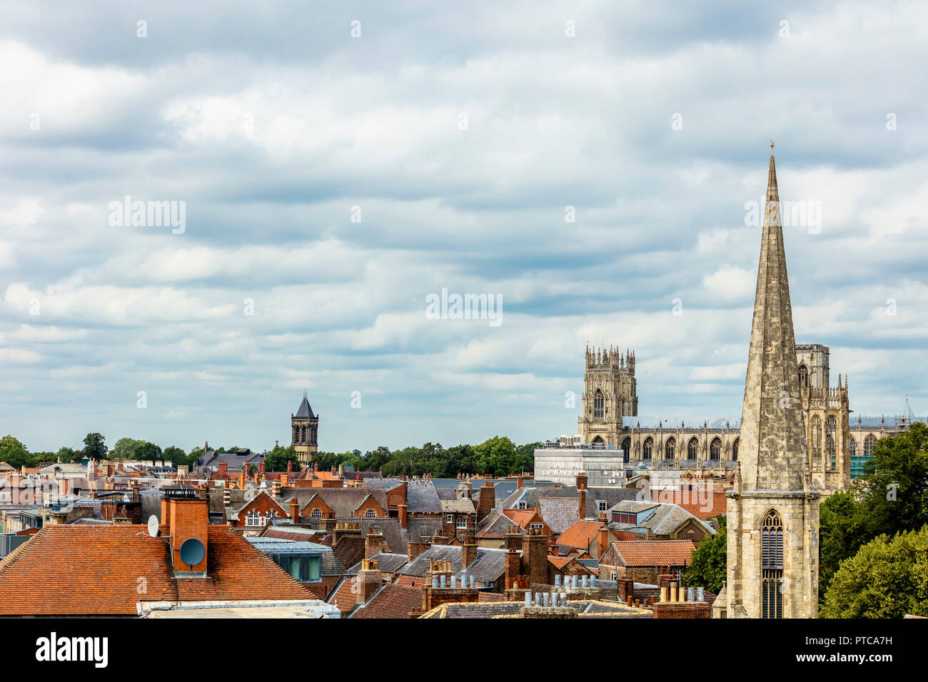 Clifford tower aerial hi-res stock photography and images - Alamy