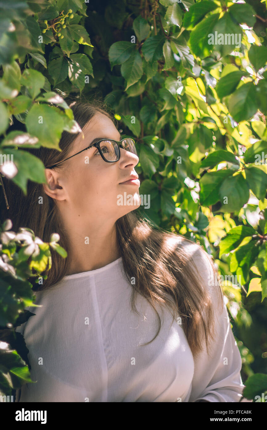 Positive look to life. Always think positive Stock Photo - Alamy
