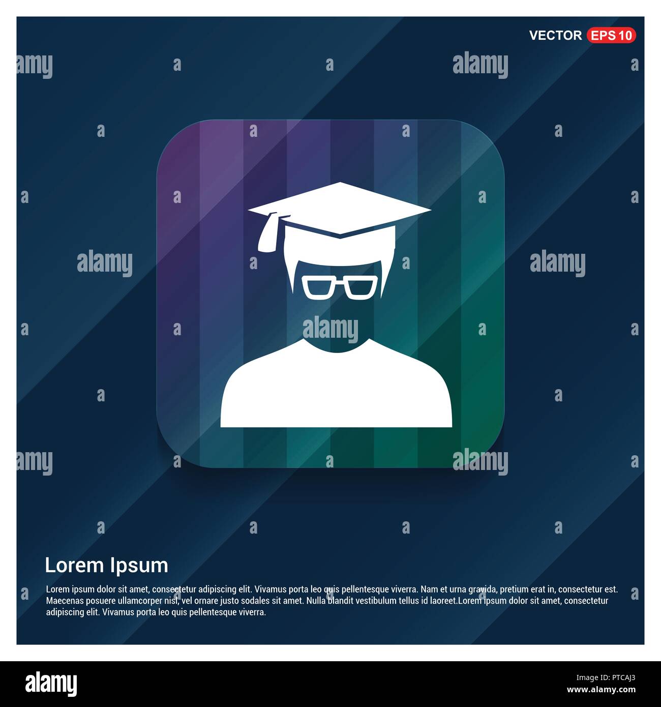 Education User Icon Stock Vector Image & Art - Alamy