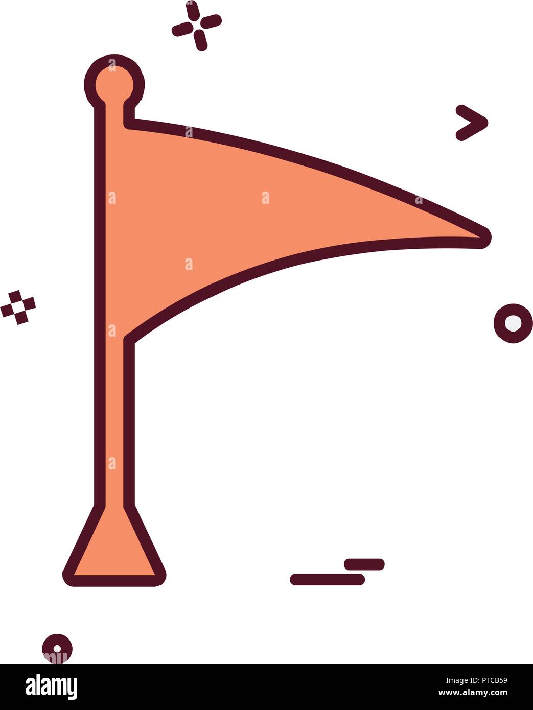 Flags icon design vector Stock Vector Image & Art - Alamy