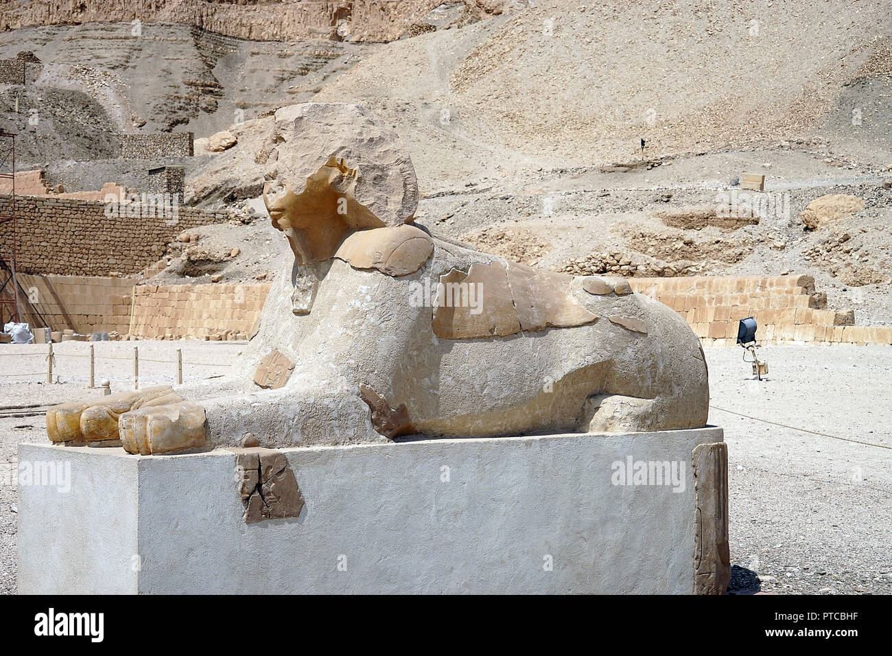 Mortuary Temple of Hatshepsut Egypt Luxor Ruin Pharaoh Archeology Stock ...
