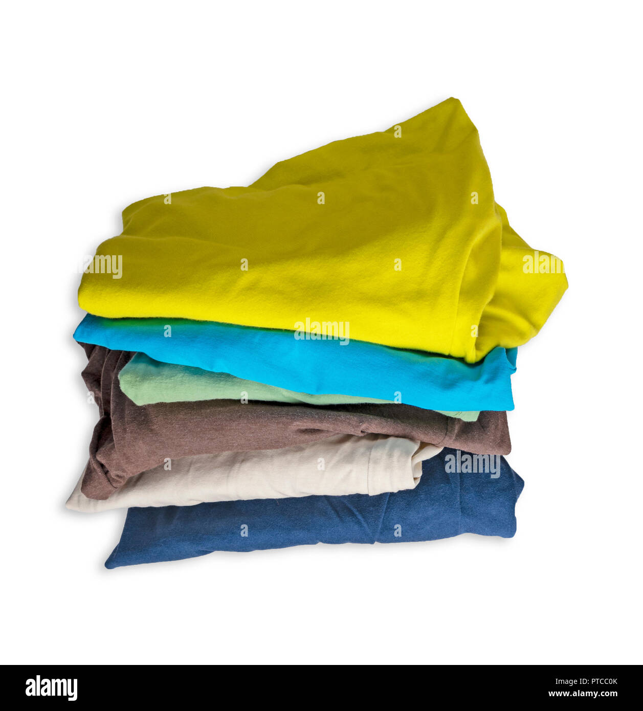 Worn white t shirt Cut Out Stock Images & Pictures - Alamy