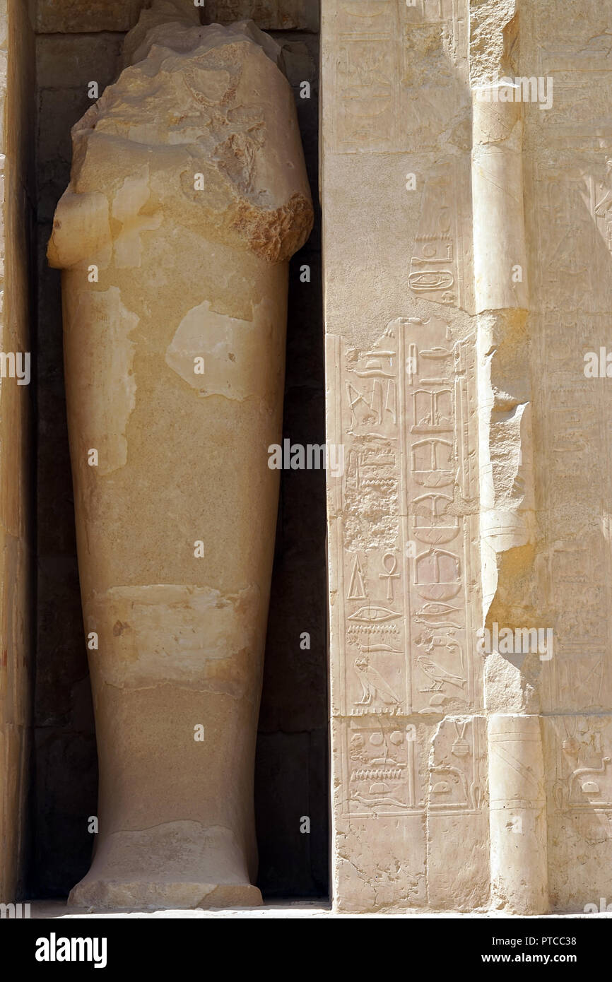 Mortuary Temple of Hatshepsut Egypt Luxor Ruin Pharaoh Archeology Stock ...