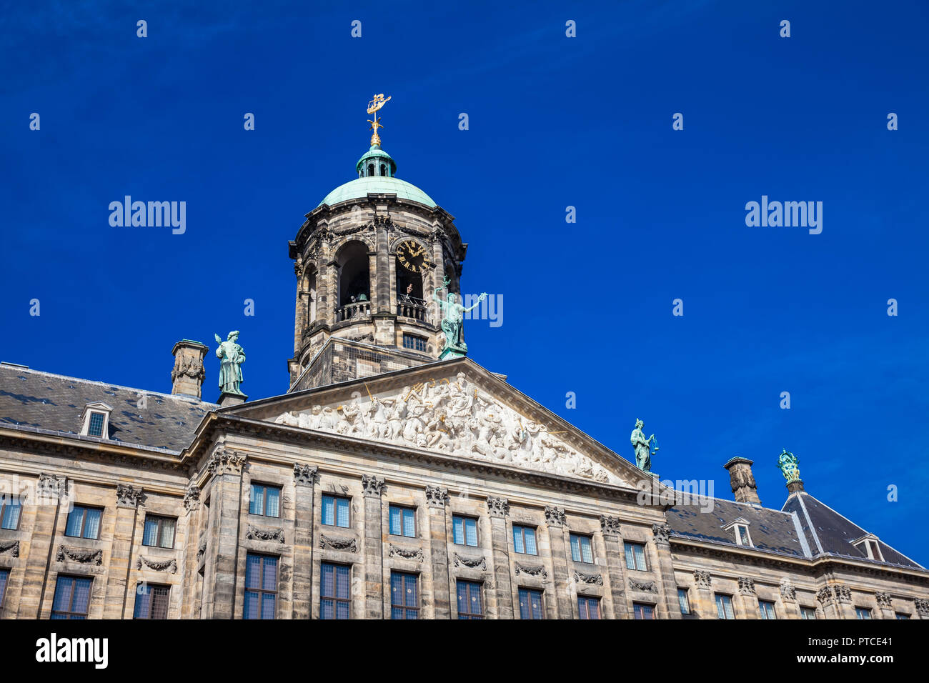 Royal Palace Dam Square Historical High Resolution Stock Photography ...